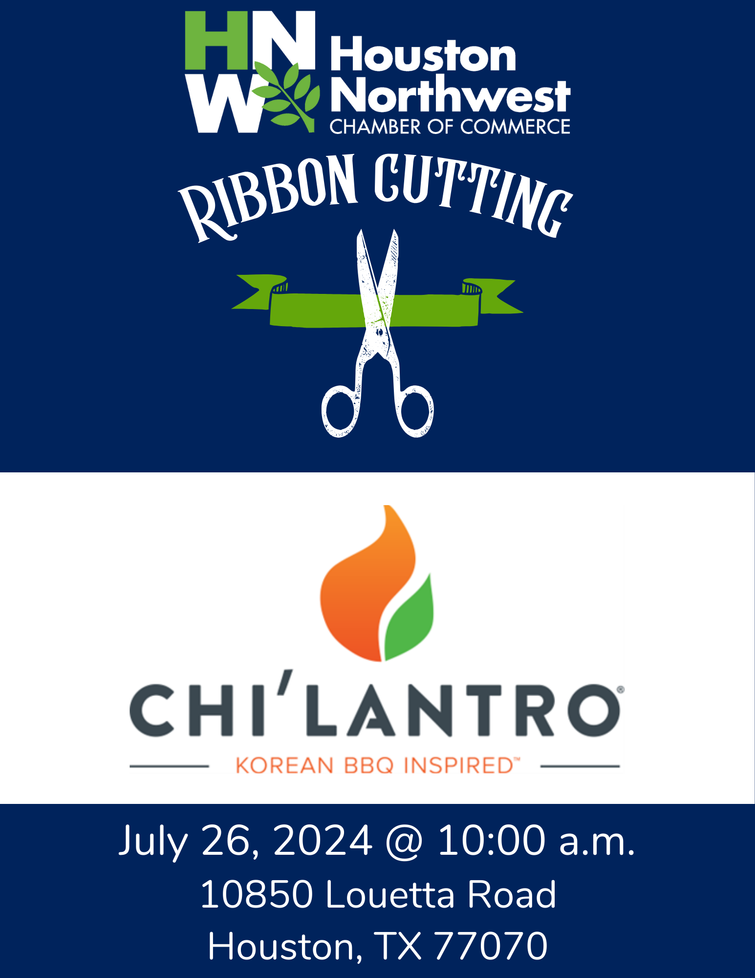 Ribbon Cuttings - Houston Northwest Chamber of Commerce